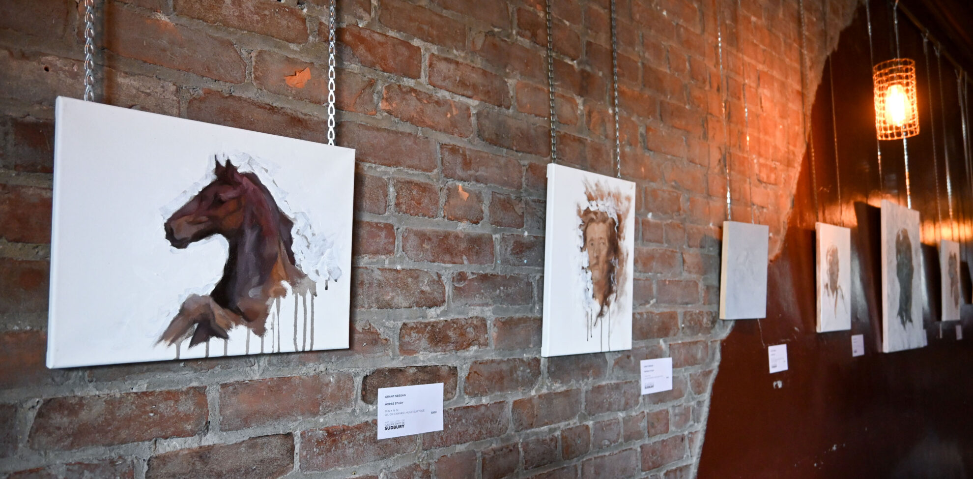 Grant Neegan at the Laughing Buddha - Art Gallery of Sudbury